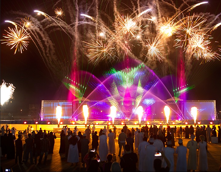 SEP: Multimedia Show - Muscat Festival, Oman Blooloop