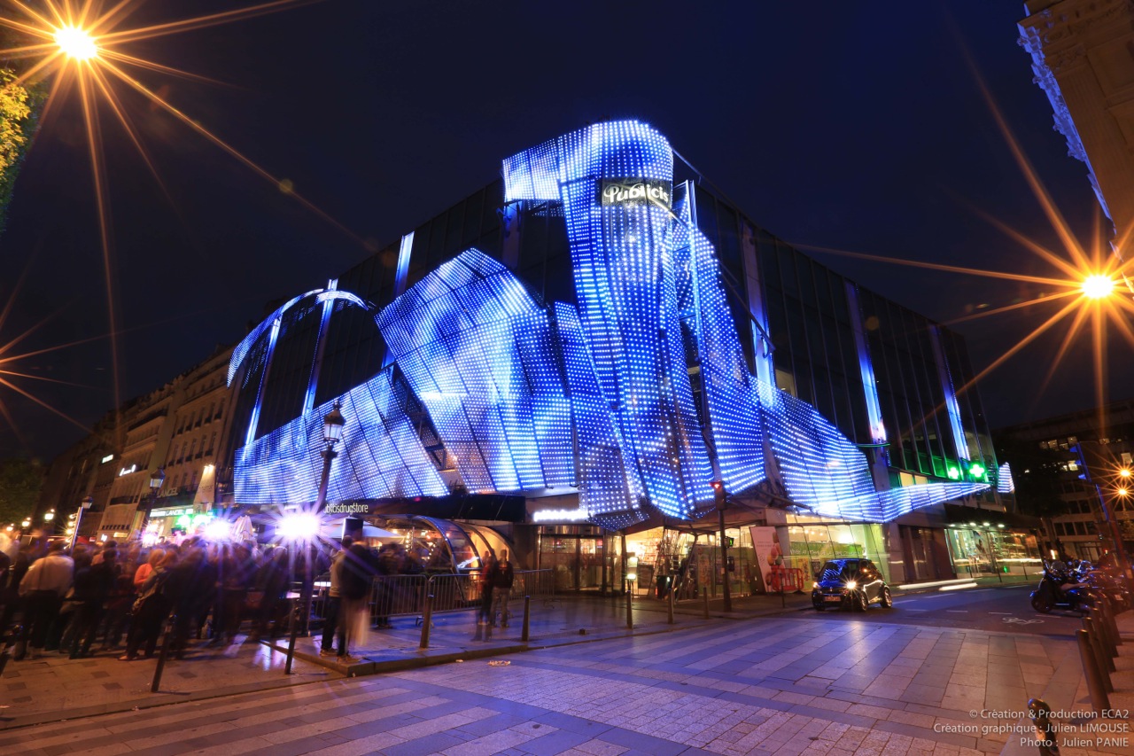 Publicis Group New Lighting Signature, Paris, France, 2014 Blooloop