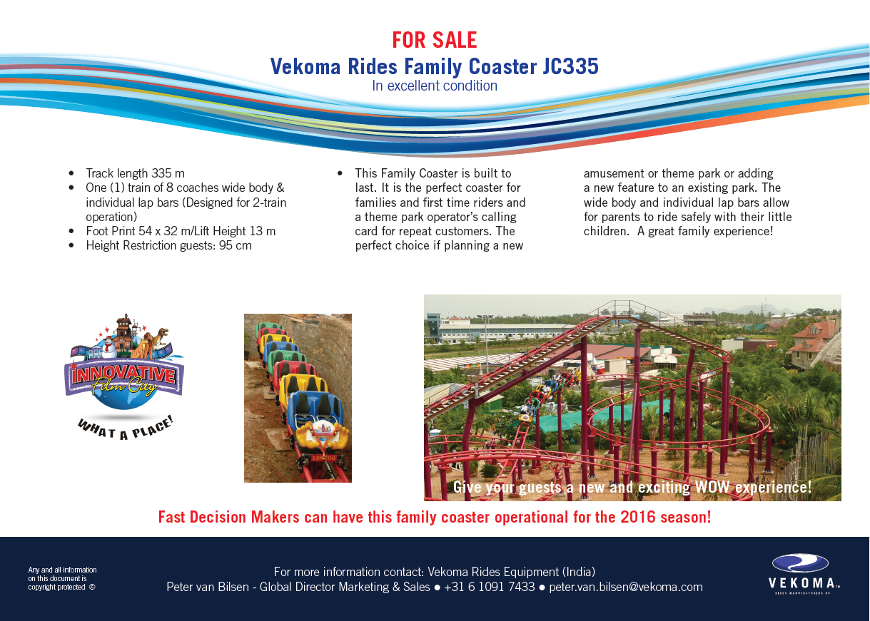 Vekoma Rides | World Leader Roller Coasters and Rides | blooloop