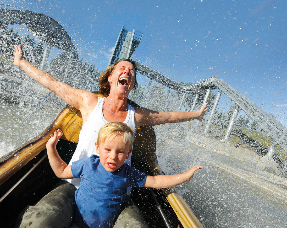 WhiteWater’s Timber Falls Log Flume Creates A Splash at Calaway Park ...