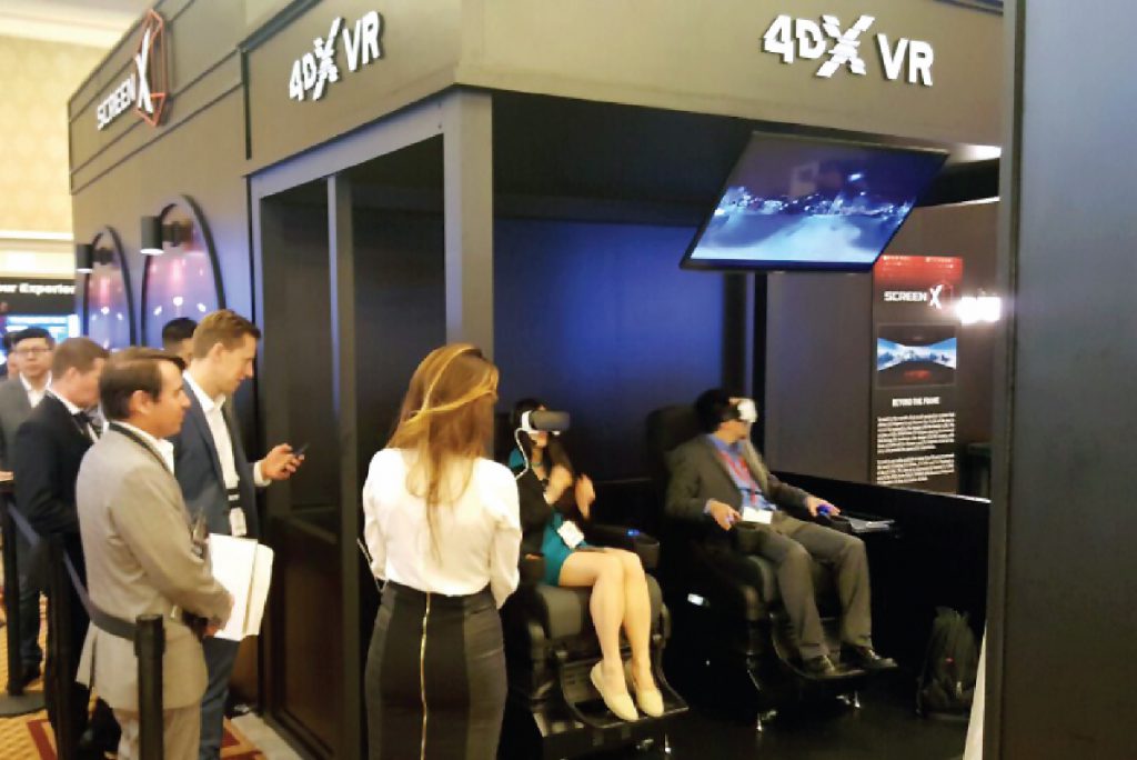 Simuline Launches 4D Motion Seat VR Experience at CinemaCon 4DX VR