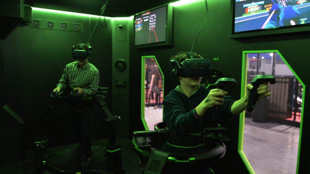 Virtuix debuts VR Arena at Dave & Busters in Austin, Texas | blooloop