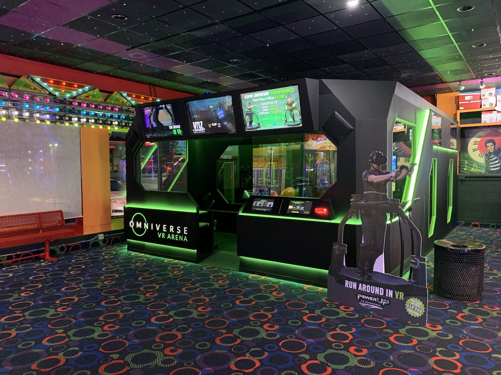 Virtuix brings Omni Arena to Rockin' Raceway in Pigeon Forge | blooloop