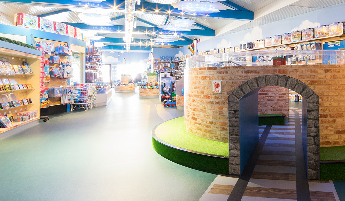 Drayton Manor - Thomasland - Themed Retail Blooloop